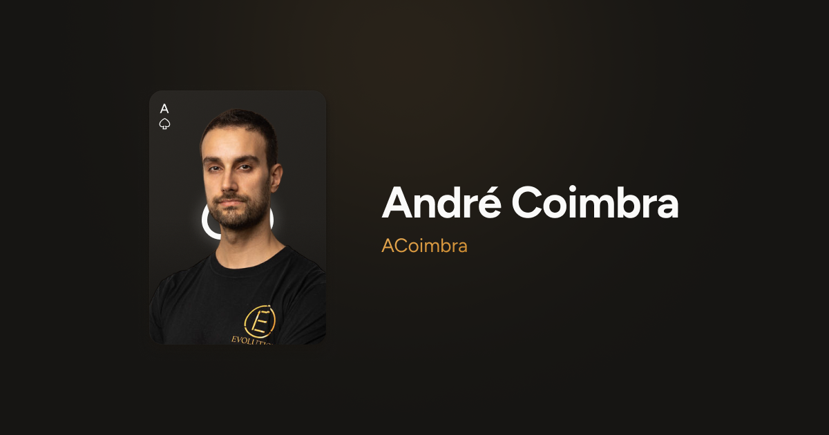André Coimbra | Evolution Poker